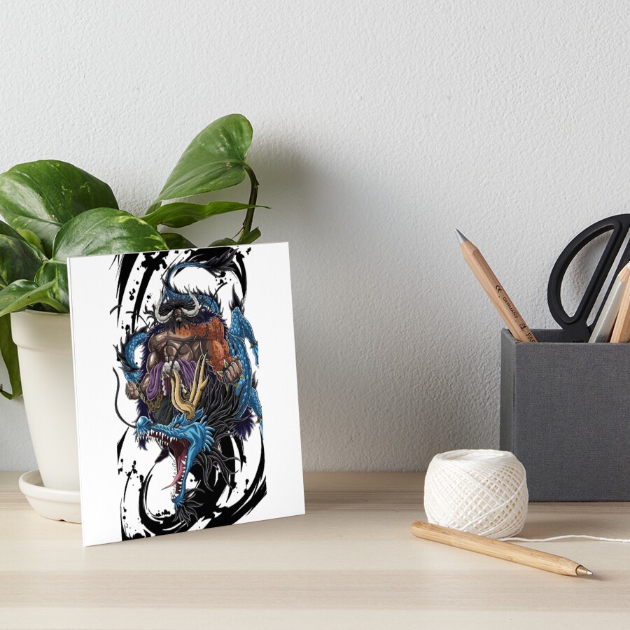 "kaido one piece/ kaydo" Art Board Print by Hassanchtitihi | Redbubble