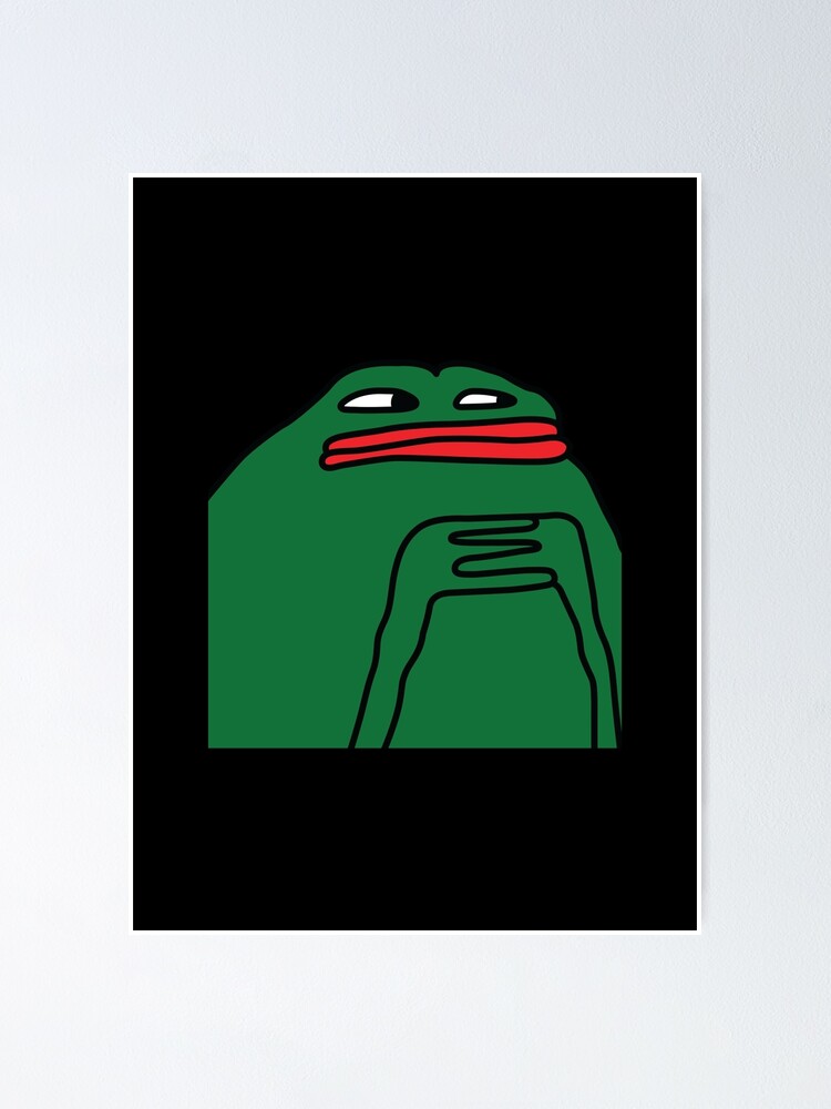 "Hmm Emote High Quality" Poster for Sale by SimplyNewDesign | Redbubble