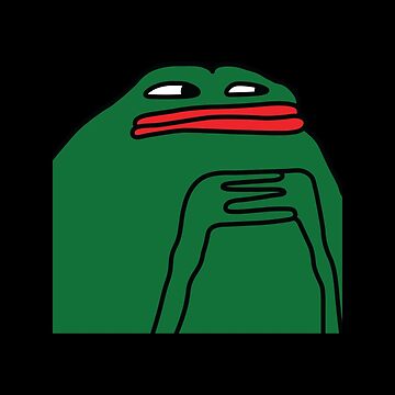 "Hmm Emote High Quality" Sticker for Sale by SimplyNewDesign | Redbubble