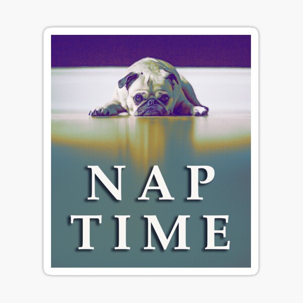 "Nap time" Sticker by Tinkily | Redbubble