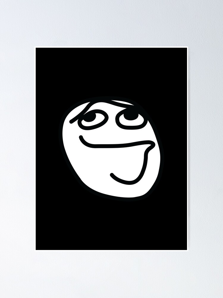 "Clueless Emote High Quality" Poster for Sale by SimplyNewDesign ...