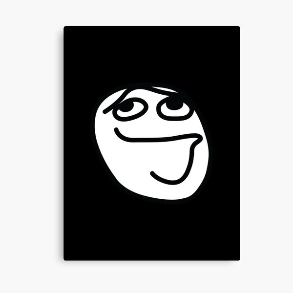 "Clueless Emote High Quality" Canvas Print for Sale by SimplyNewDesign ...