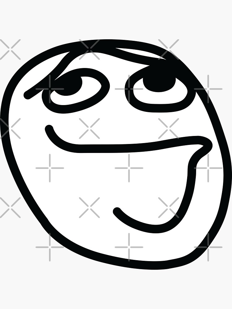 "Clueless Emote High Quality" Sticker for Sale by SimplyNewDesign ...