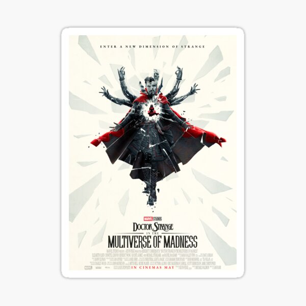"Copy of Multiverse of madness | 2022" Sticker by Axton1 | Redbubble