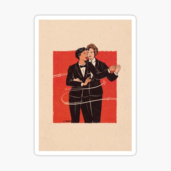 "dancers" Sticker for Sale by Jenifer Prince | Redbubble