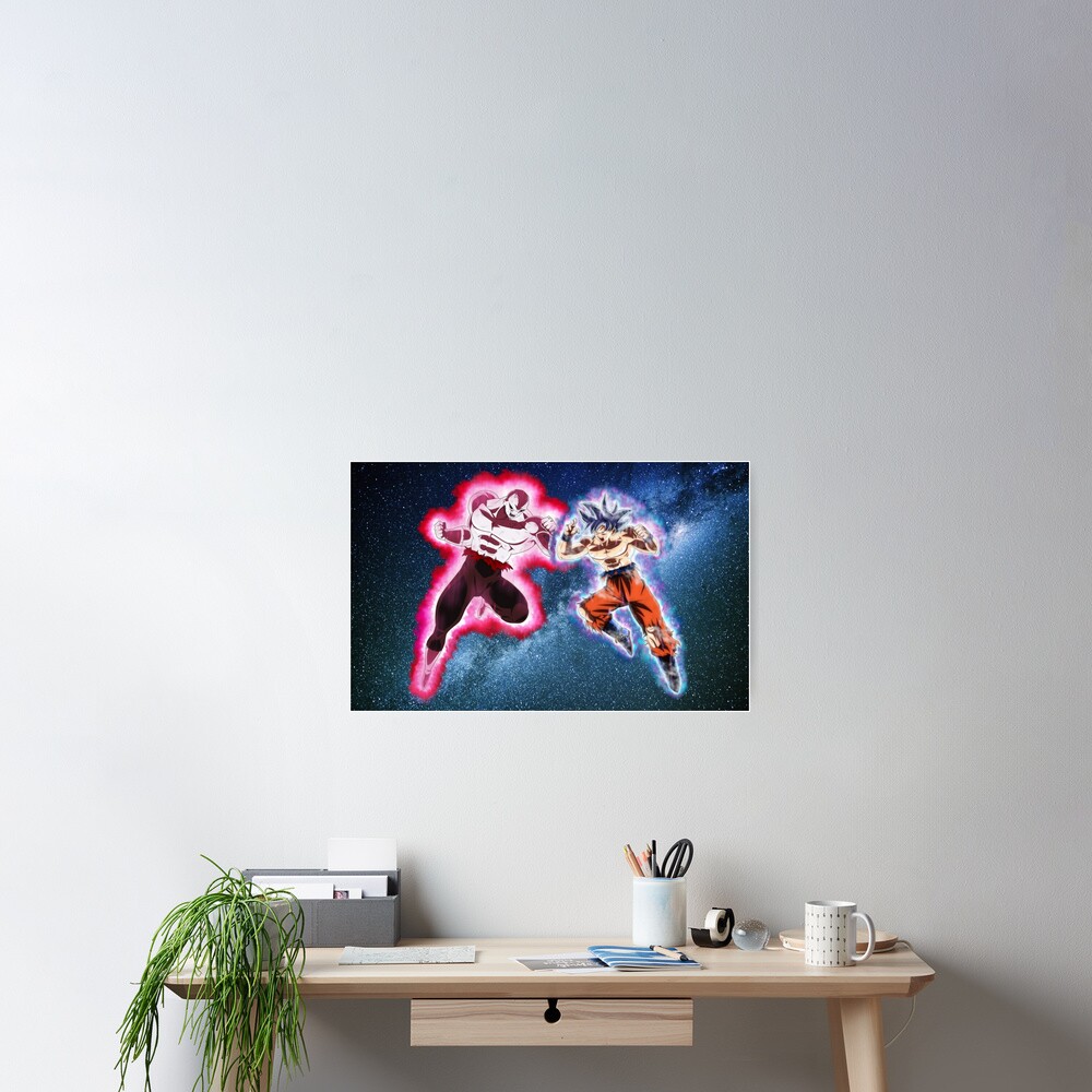 "Goku vs Jiren" Poster for Sale by KenpachiTK | Redbubble