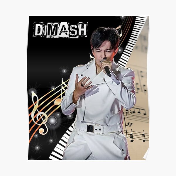 "DIMASH Kudaibergen I Have Been Dimashified" Poster for Sale by DimashMerch | Redbubble