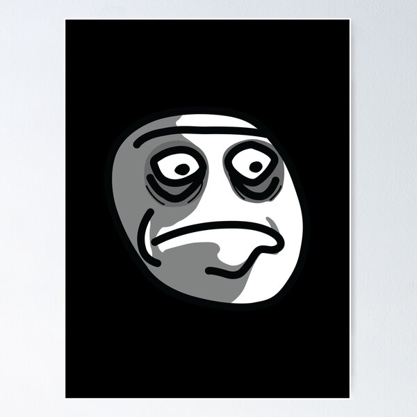 "Aware Emote High Quality" Poster for Sale by SimplyNewDesign | Redbubble