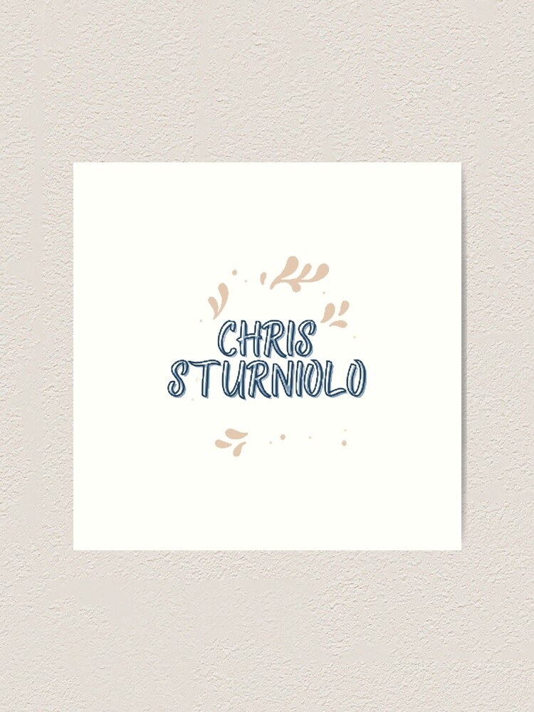 "chris sturniolo Sturniolo Triplets Family" Art Print for Sale by ...