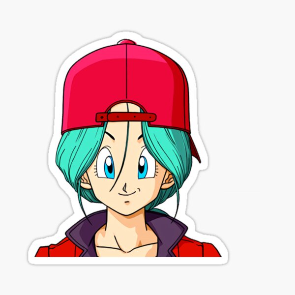 "Bulma anime girl " Sticker by Emilyshop9 | Redbubble