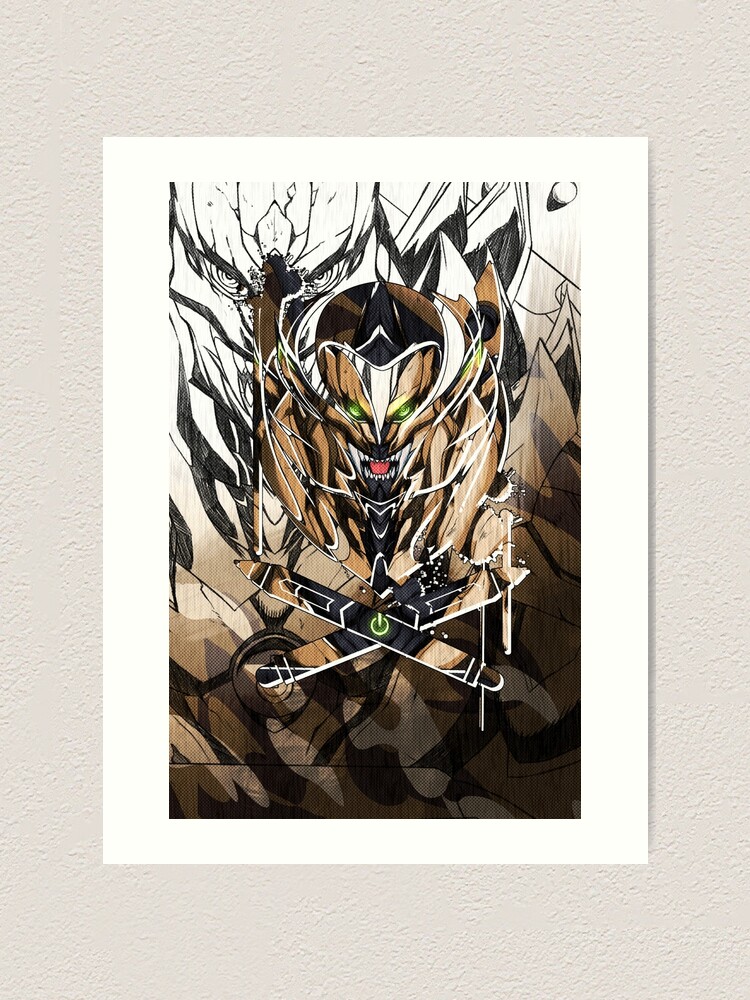 "Artist's Window - Gamezilla (Coyote Tan Camo) Kaiju Original Character ...