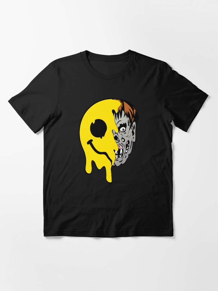"Ripped face | Ripped effect | Zombie emoji | Melted effect" T-shirt by ...