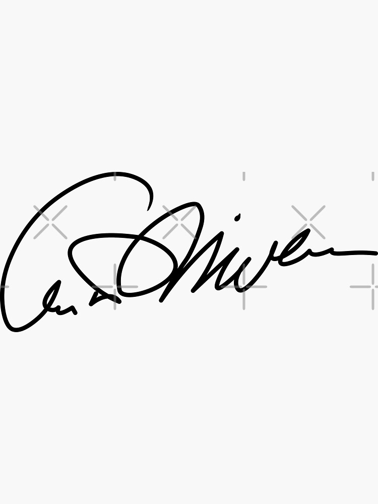 "Arthur Miller Signature" Sticker by juliobenitez | Redbubble