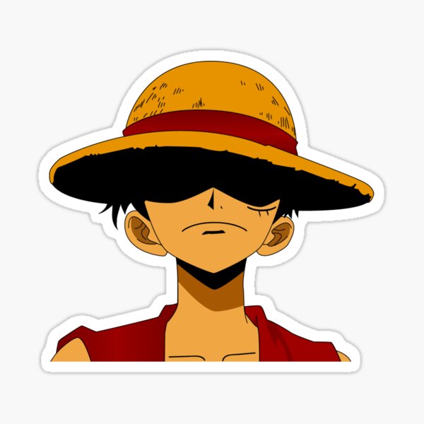 "Anime character Monkey luffy" Sticker by Emilyshop9 | Redbubble