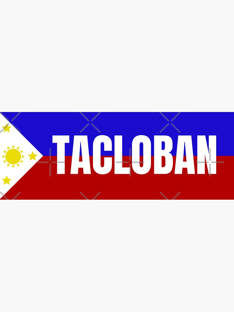 "Tacloban City Leyte in Philippines Flag" Magnet for Sale by aybe7elf ...