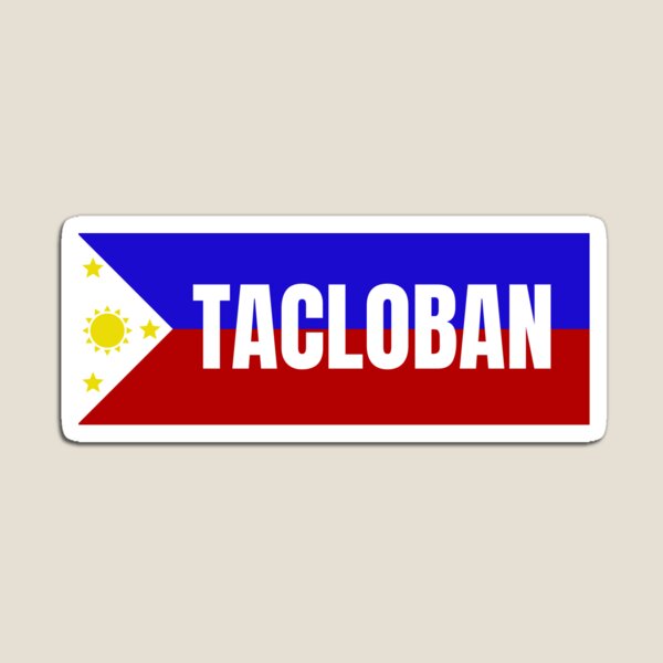"Tacloban City Leyte in Philippines Flag" Magnet for Sale by aybe7elf ...