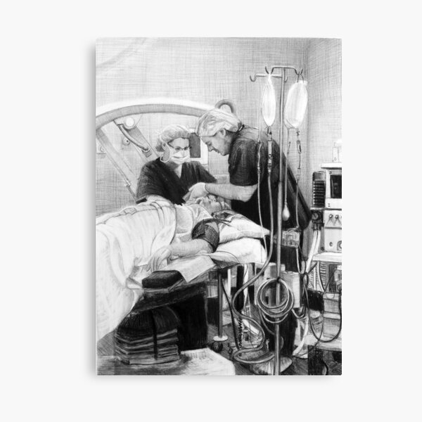 "Intubation - Drawing by Avril Thomas - Adelaide / South Australia ...