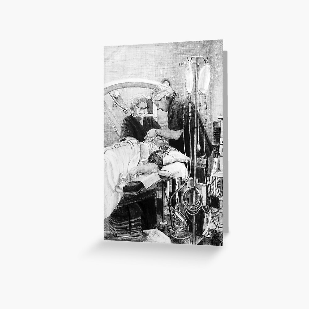 "Intubation - Drawing by Avril Thomas - Adelaide / South Australia ...