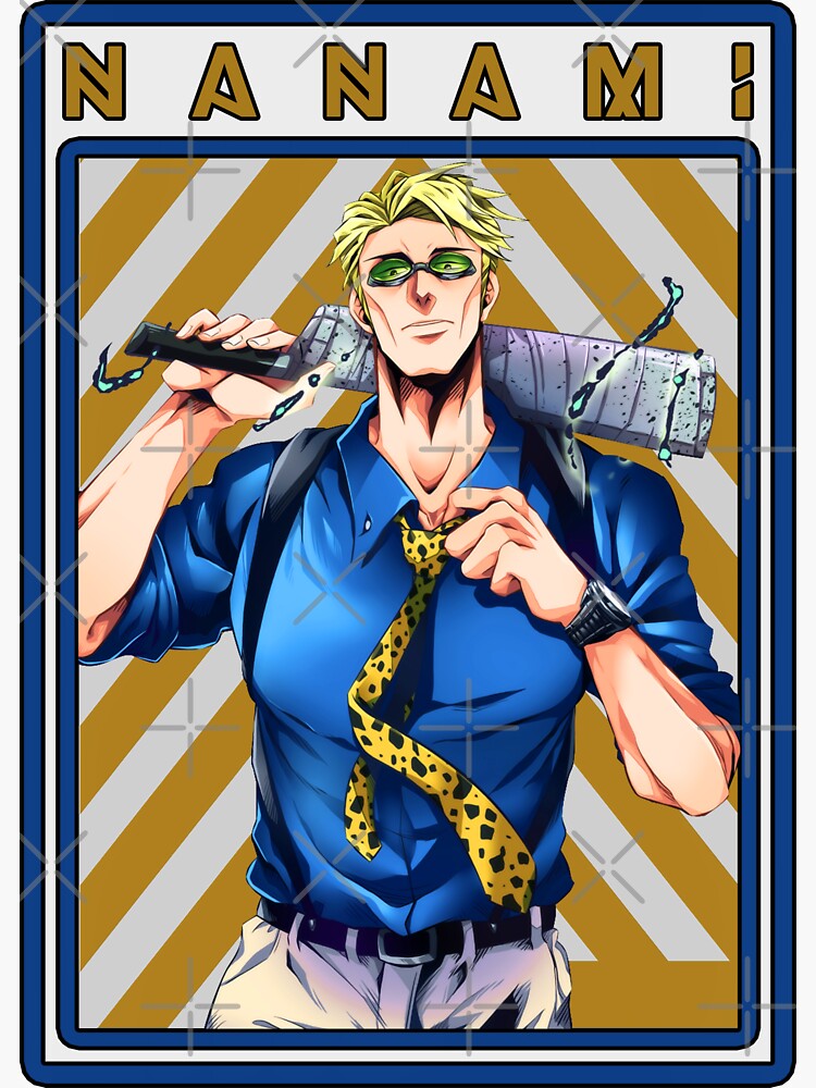 "JUJUTSU KAISEN NANAMI KENTO" Sticker by UNCHMUNCH | Redbubble