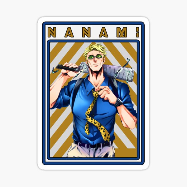 "JUJUTSU KAISEN NANAMI KENTO" Sticker by UNCHMUNCH | Redbubble