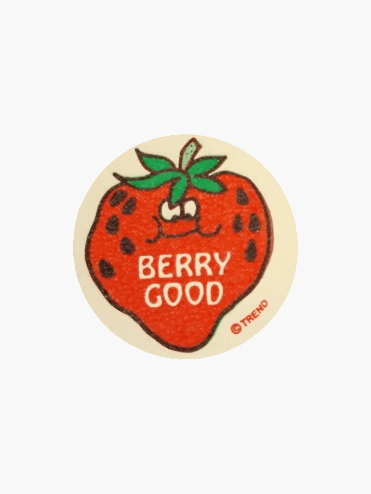 "Berry Good sticker (unscented)" Sticker for Sale by MayaHanna | Redbubble