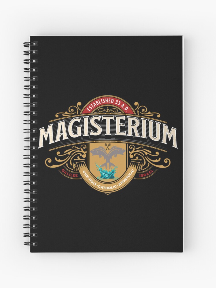 "Magisterium" Spiral Notebook for Sale by stadia-60-west | Redbubble