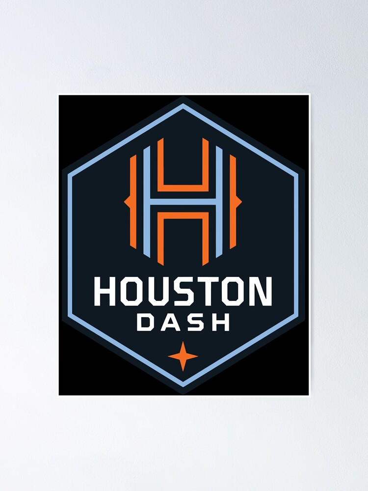 "Houston logo Dash logo Classic " Poster for Sale by daudahaacke ...