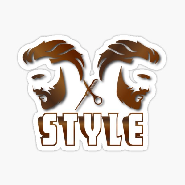 "barber shop" Sticker for Sale by shahdesigner | Redbubble