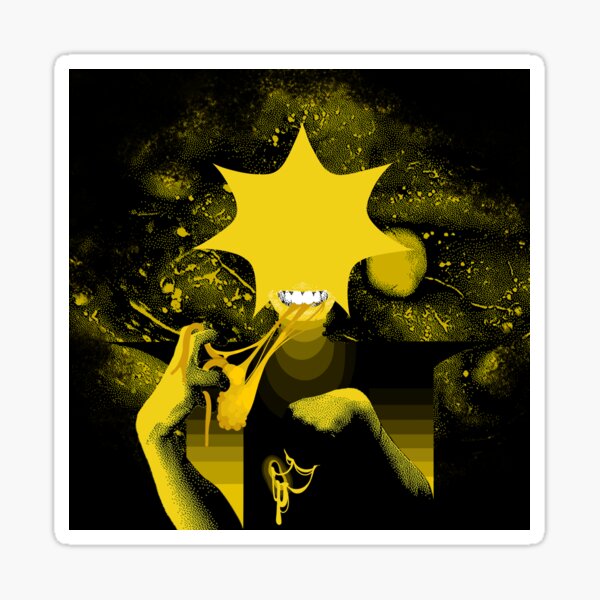 "Yellow Bile - Four Humors Monster" Sticker for Sale by TheSeagullKing ...