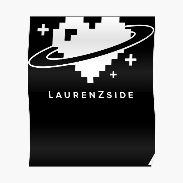 "Laurenzside Heart Logo" Poster by priscilasheffer | Redbubble