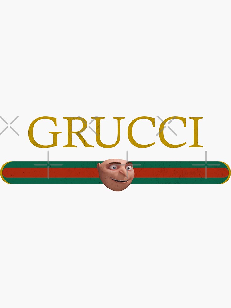 "Grucci" Sticker by Handfetokter | Redbubble