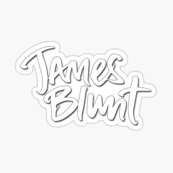 Pegatina «Logotipo de James Blunt» de JanePeck | Redbubble