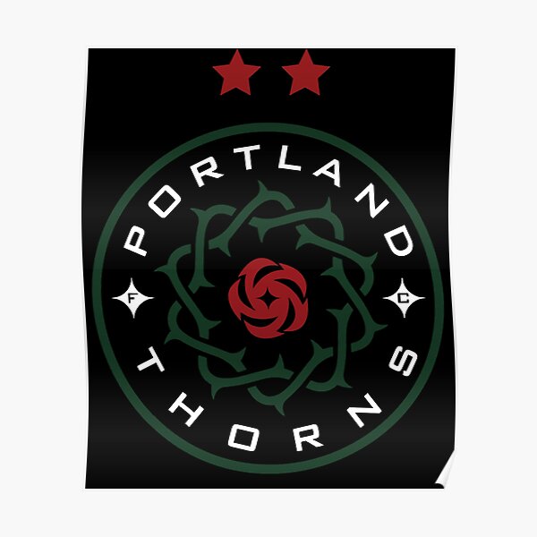 "Portland logo Thorns FC logo " Poster for Sale by alyhashindledec ...