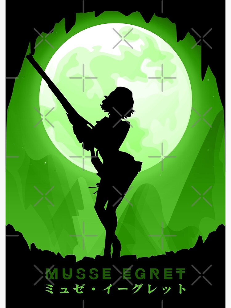 "TRAILS OF COLD STEEL - MUSSE EGRET" Poster for Sale by ASHCARBIDEER ...