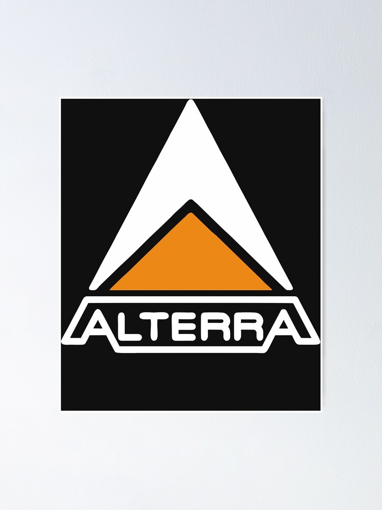 Póster «camiseta básica con el logo de Alterra» de BarbaraWhisona ...