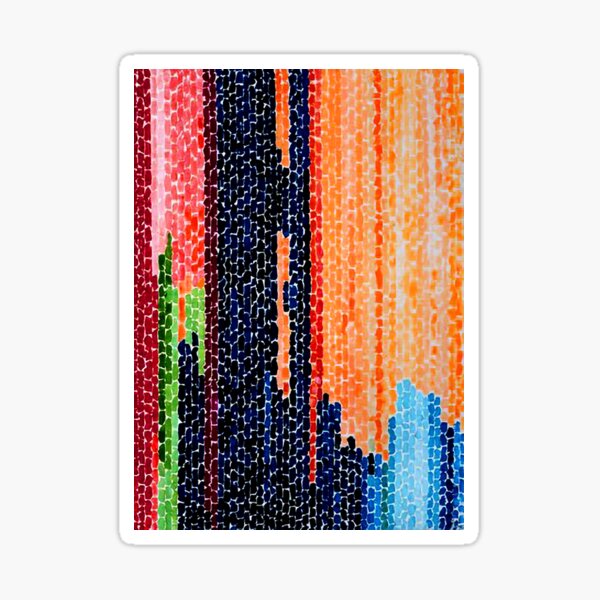 "LaunchPad, 1970" Sticker by Reda-Design | Redbubble