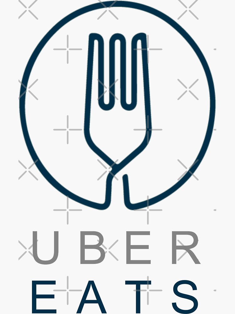 "UberEats Delivery Apparel | Pocket Design" Sticker for Sale by ...