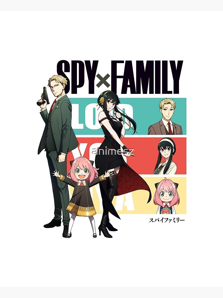 "Forger Family - Spy X Family" Art Print for Sale by animesz | Redbubble