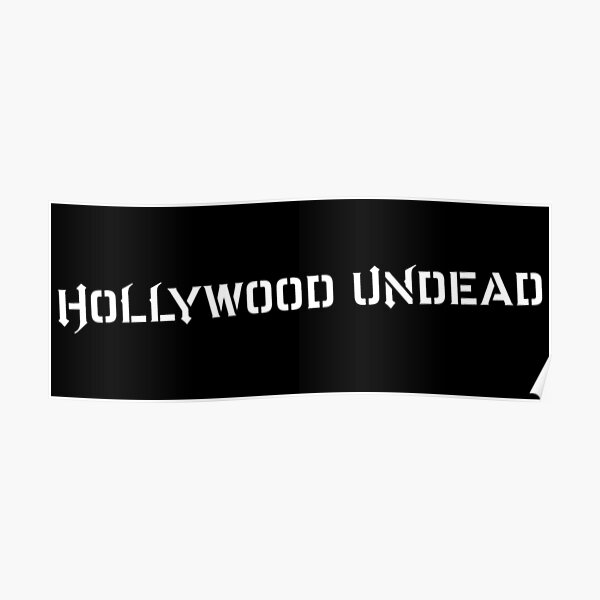 "Hollywood Undead logo" Poster for Sale by RobertaMatousek | Redbubble