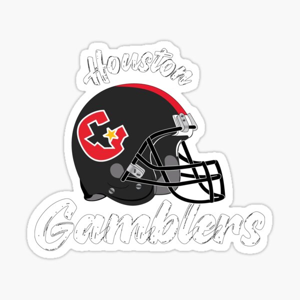 "houston gamblers usfl" Sticker by vliners | Redbubble