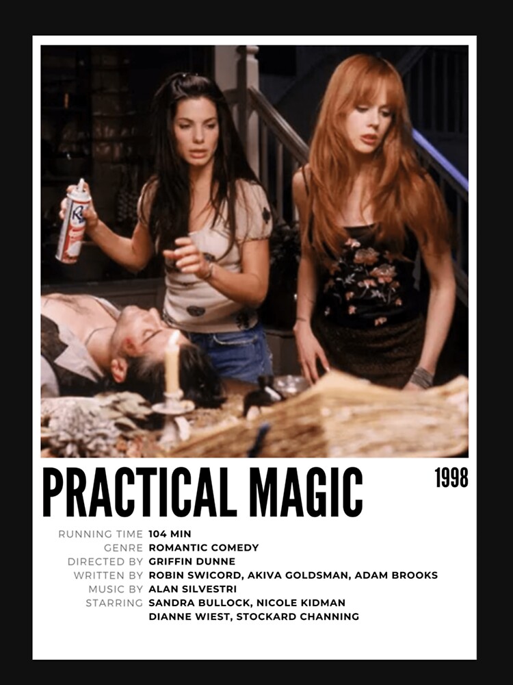 "Practical Magic 1998 Classic ." T-shirt for Sale by atiyehmhscha ...