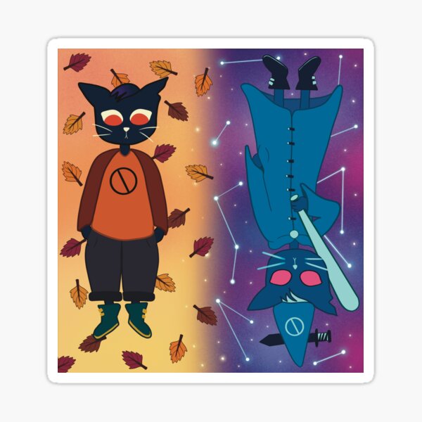 "Upside Down - NITW" Sticker for Sale by BluesDoodles | Redbubble