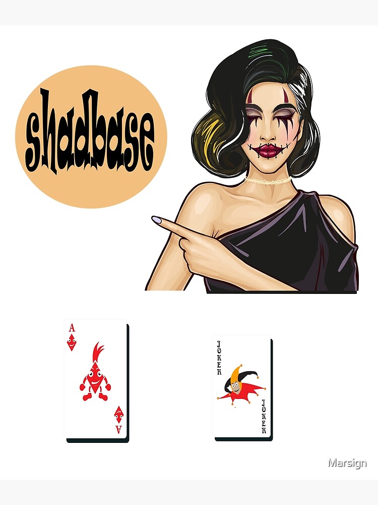 "shadbase club" Poster for Sale by Marsign | Redbubble