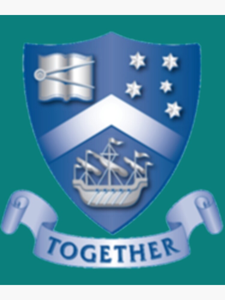 "The Womens College Crest " Poster for Sale by ColorsOfChloe | Redbubble