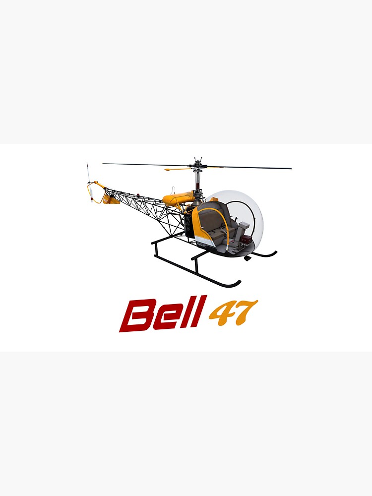 "Bell 47 helicopter" Cap for Sale by Msikdar | Redbubble