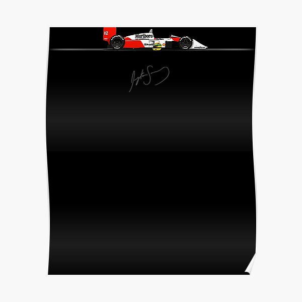 "Ayrton Senna Ayrton Senna Ayrton Senna Sign" Poster by oellbaeim ...