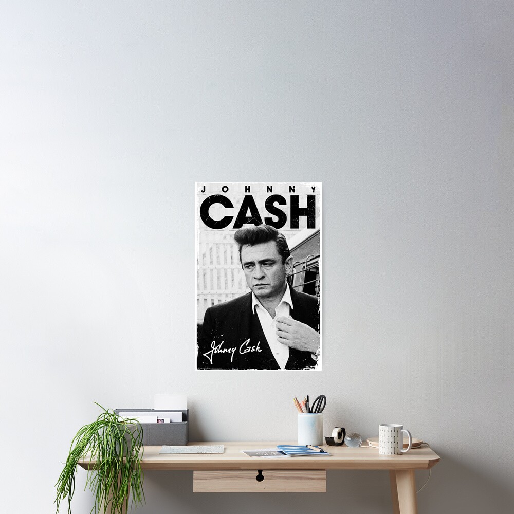 "Johnny Sign" Poster for Sale by jeromeingram | Redbubble