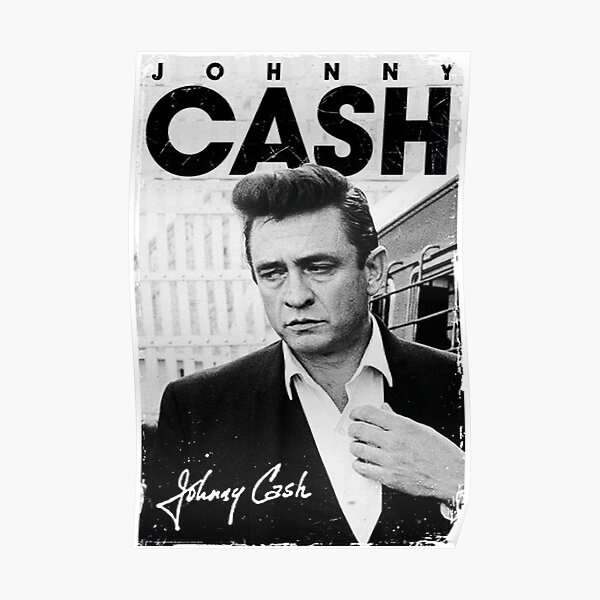 "Johnny Sign" Poster for Sale by jeromeingram | Redbubble