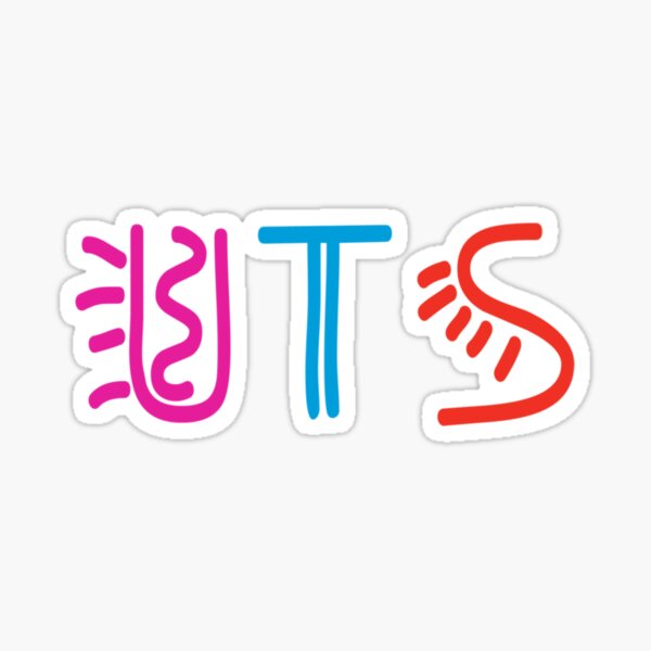 "University of Technology Sydney [UTS] Fitted " Sticker by ...