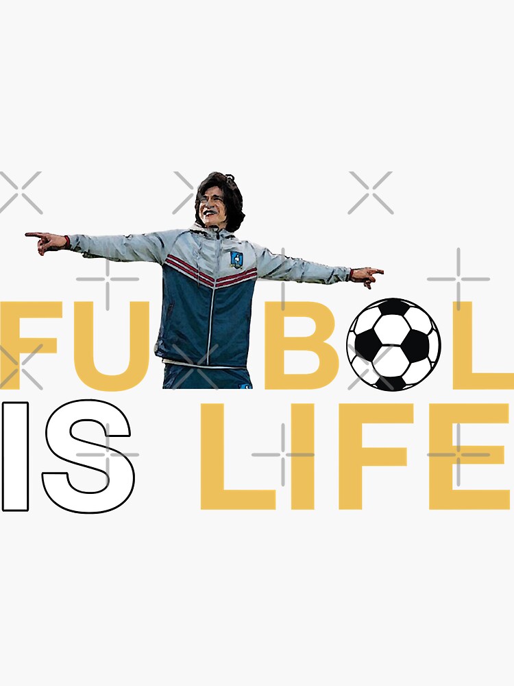 "Nice Keepsake Futbol Is Life Gifts For Everyone" Sticker by ...